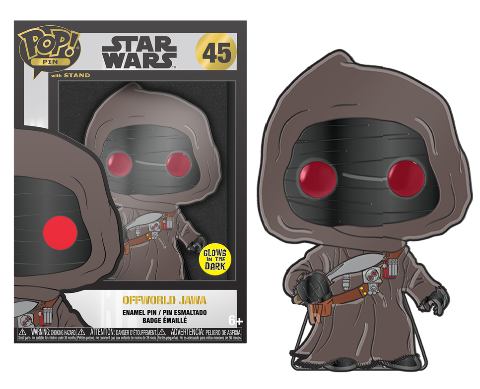 STAR WARS - Pop Large Enamel Pin N° 45 - Offworld Jawa : ShopForGeek ...