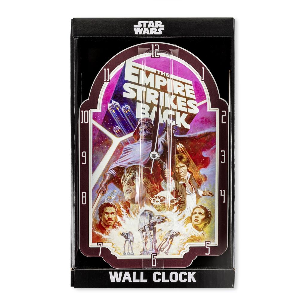 STAR WARS - The Empire Strikes Back - Metal Wall Clock : ShopForGeek ...