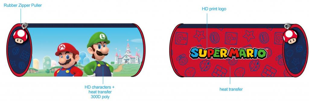 NINTENDO - Super Mario - Pencil Box '22x8x8cm' : ShopForGeek.com ...