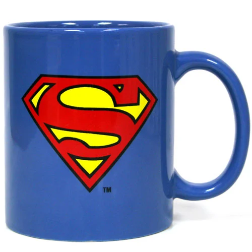 SUPERMAN - Mug - Superman Logo : ShopForGeek.com: Mug DC Comics