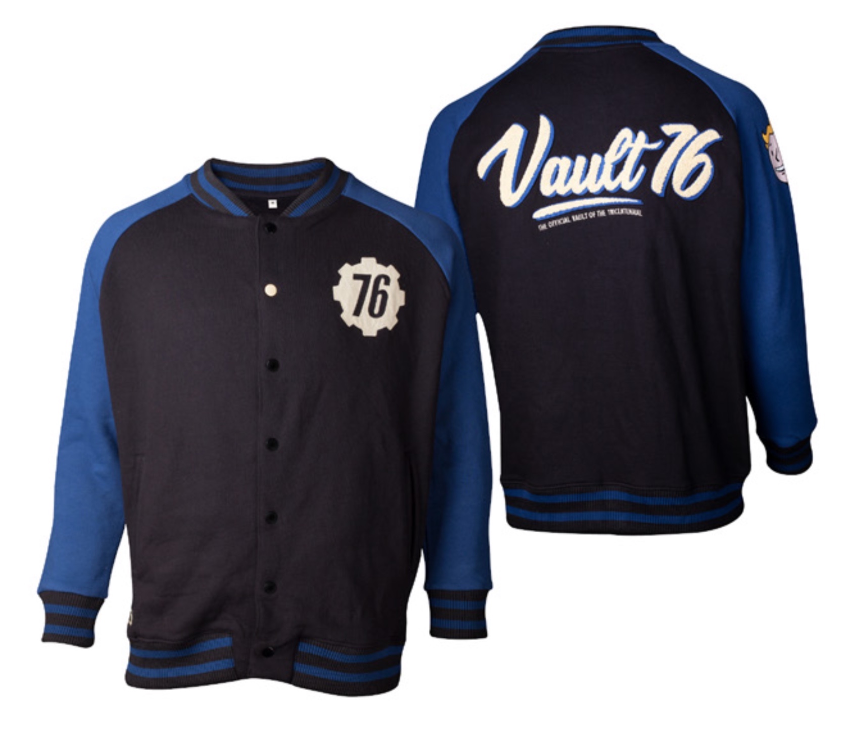 FALLOUT 76 - Vault 76 Varsity Men's Jacket (XL) : ShopForGeek.com ...