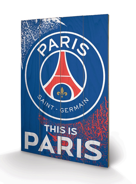 PSG- This is Paris - Impression sur bois 40x59cm : ShopForGeek.com ...