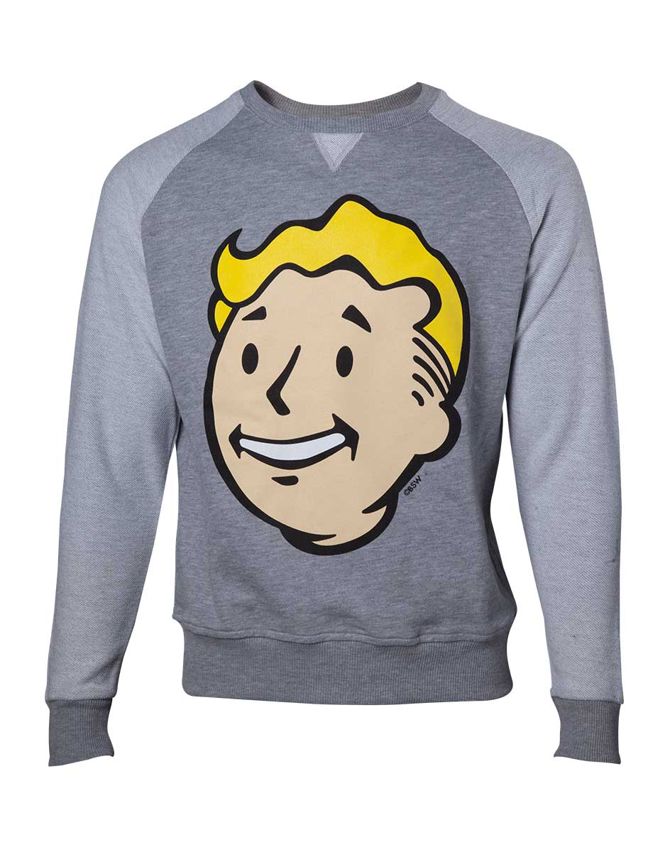 FALLOUT - Sweater Big Head Vault Boy (S) : ShopForGeek.com: Pull ...