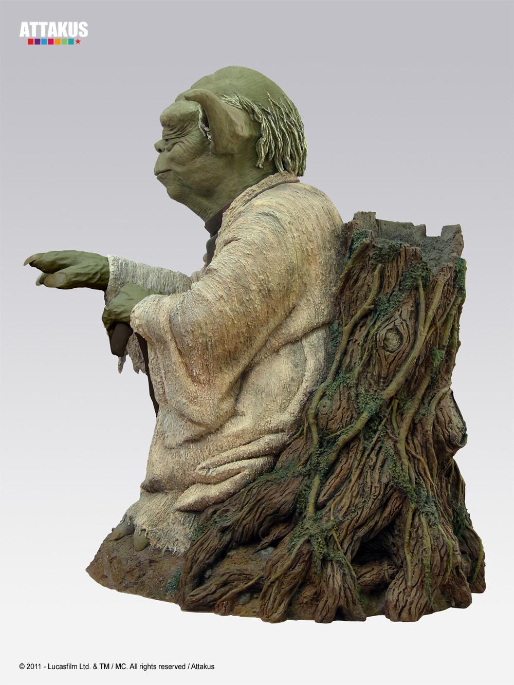 STAR WARS - YODA Using Force Prestige Form Statue - 56cm : ShopForGeek ...