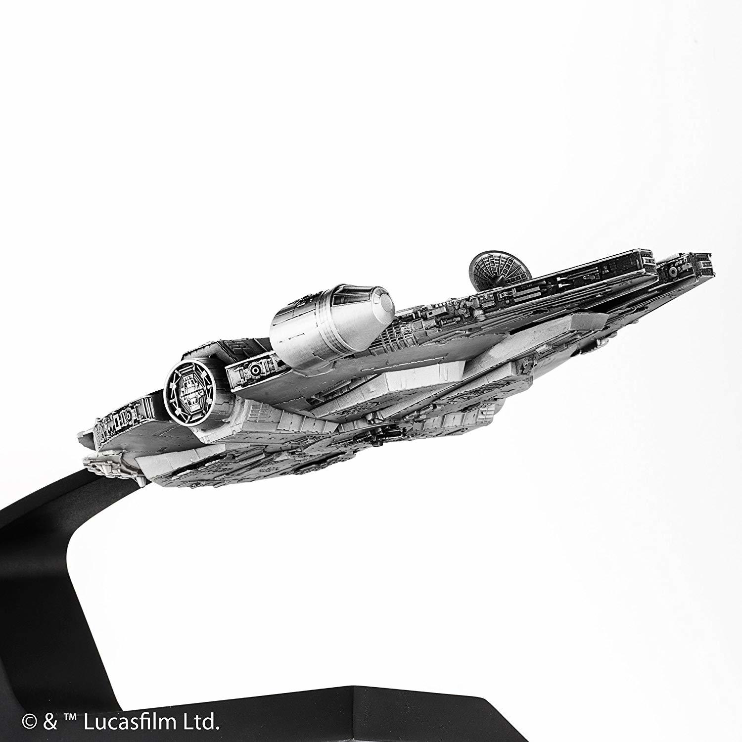 STAR WARS - Millenium Falcon - Pewter Figure on Stand : ShopForGeek.com ...