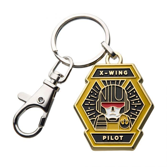 STAR WARS 9 - X-Wing - Metal Keychain : ShopForGeek.com: Keyring S1 ...