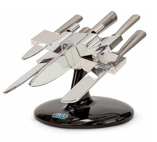 STAR WARS - X-Wing Knife Block : ShopForGeek.com: Küchenartikel Funko ...