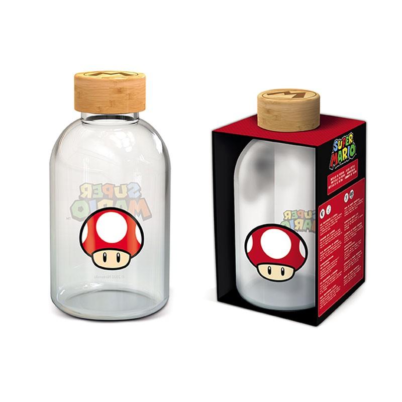 SUPER MARIO - Bouteille en Verre - Petit Format 620ml : ShopForGeek.com ...
