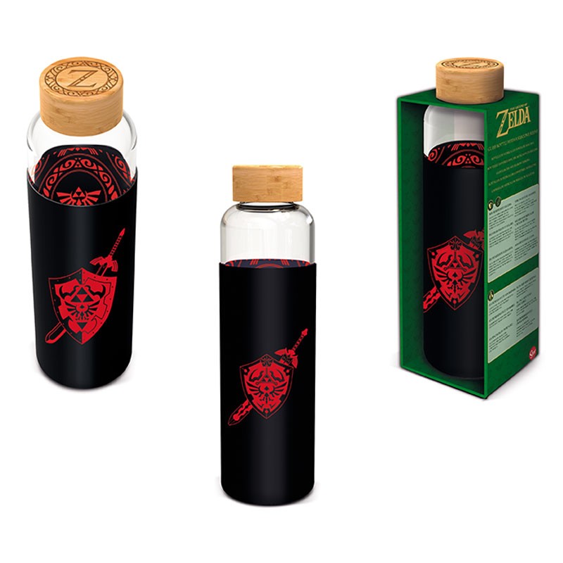 Zelda - Silicone Glass Bottle - Size 585ml : ShopForGeek.com: Bottle ...