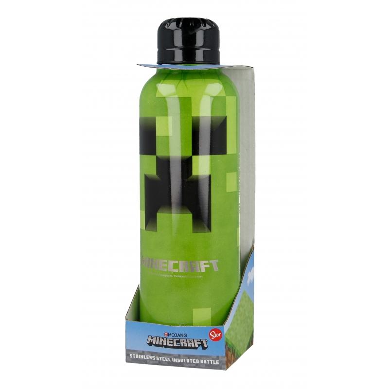 MINECRAFT - Stainless Steel Insulated Bottle - 17oz : ShopForGeek.com ...