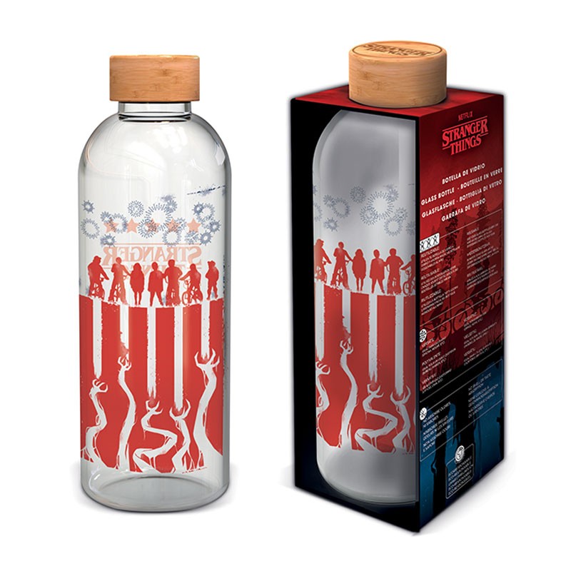STRANGER THINGS - Glass Bottle - Large Size 1030ml : ShopForGeek.com ...