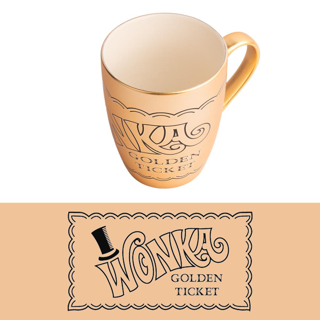 WILLY WONKA - Golden Ticket - Mug - 350 ml : ShopForGeek.com: Tasse Movie