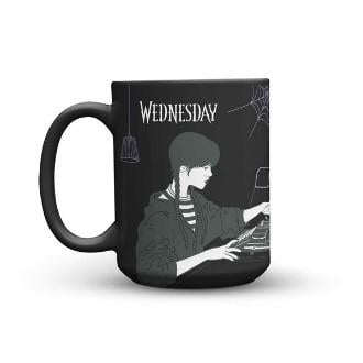 WEDNESDAY with Her Typewriter - Mug 11,8oz : ShopForGeek.com: Mug Grupo ...