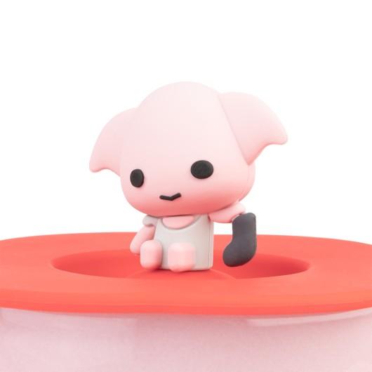 HARRY POTTER - Dobby - Mug 350ml + Silicon Lid with 3D Figure ...