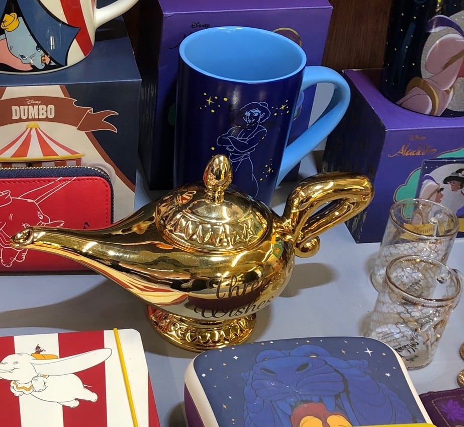 DISNEY - Aladdin lamp - Tea Pot and Set of 2 Glasses : ShopForGeek.com ...