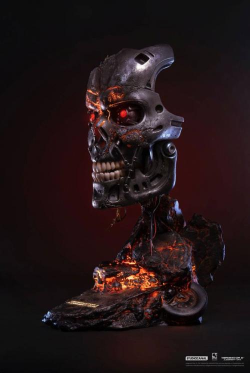 BEMS | TERMINATOR 2 - Mask of T-800 Endoskeleton Battle Damaged Version