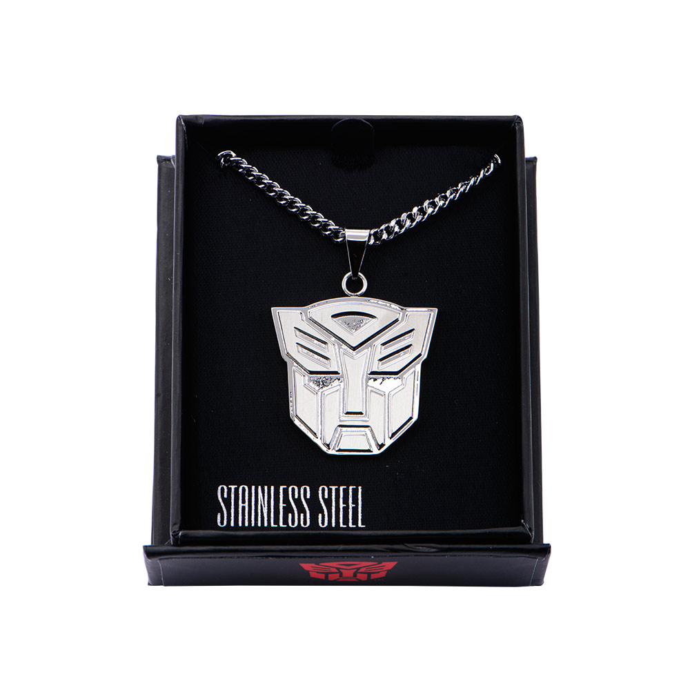 TRANSFORMERS - Stainless Steel Autobot Pendant with Chain : ShopForGeek ...