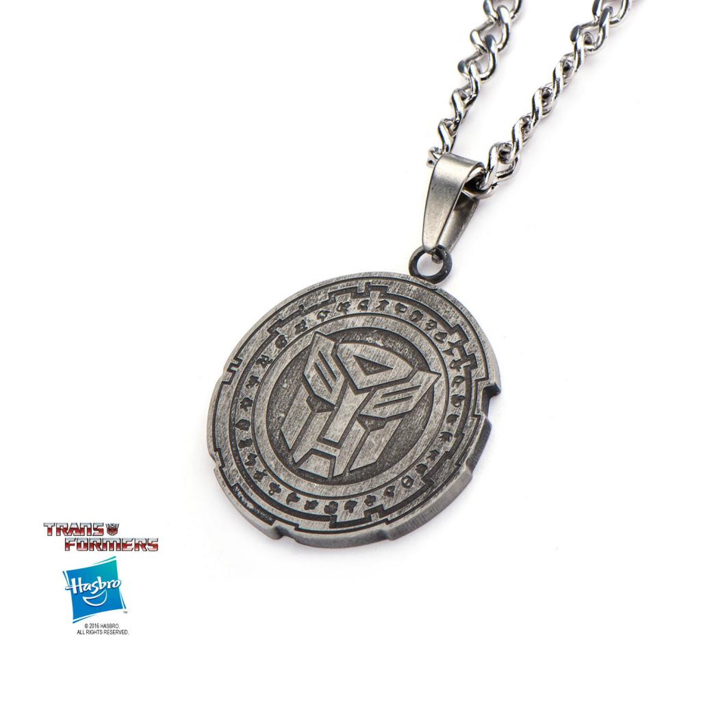 TRANSFORMERS - Metal Autobot Circle Antique Pendant With Chain ...