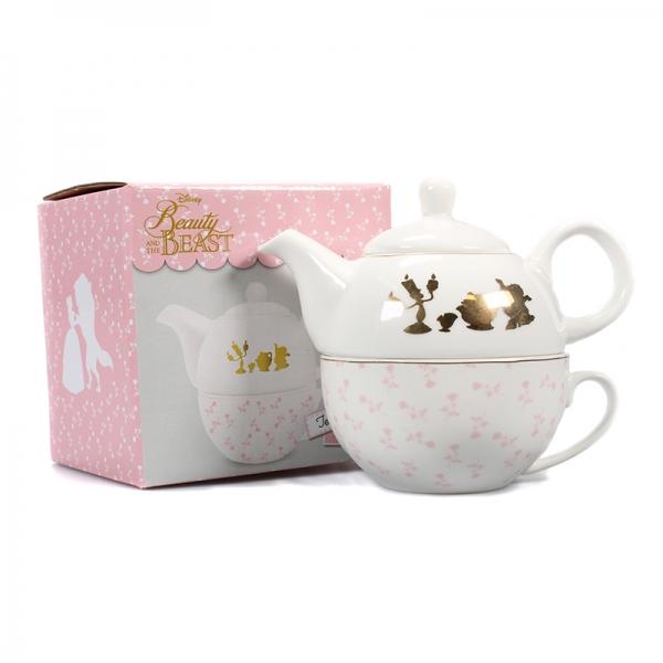 DISNEY CLASSIC - Beauty and the Beast Tea for One - Floral ...