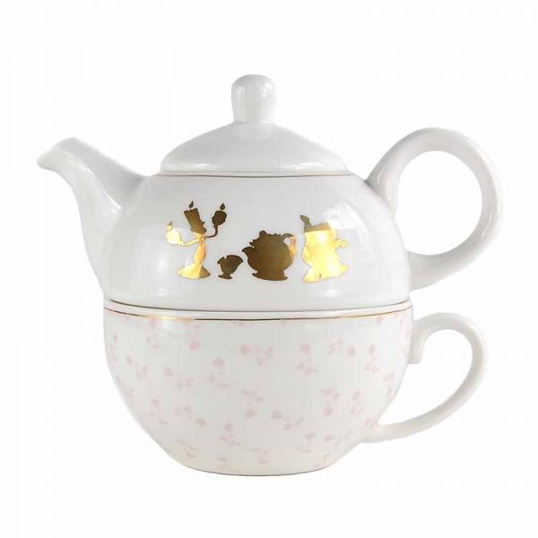 DISNEY CLASSIC - Beauty and the Beast Tea for One - Floral ...