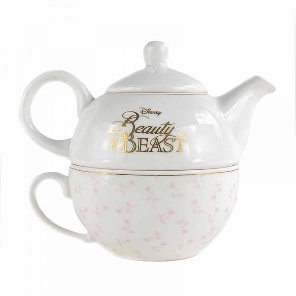 DISNEY CLASSIC - Beauty and the Beast Tea for One - Floral ...