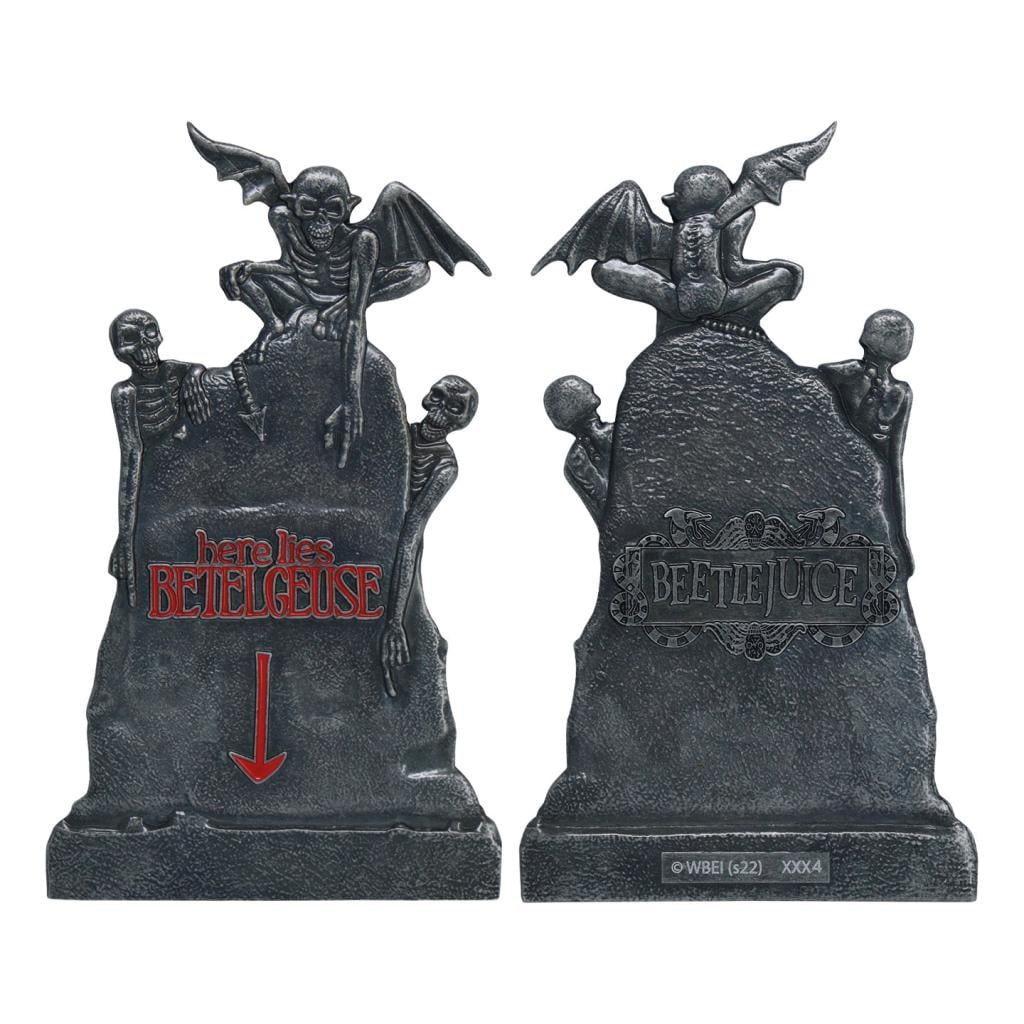 BEETLEJUICE - Gravestone - Limited Edition Ingot : ShopForGeek.com ...