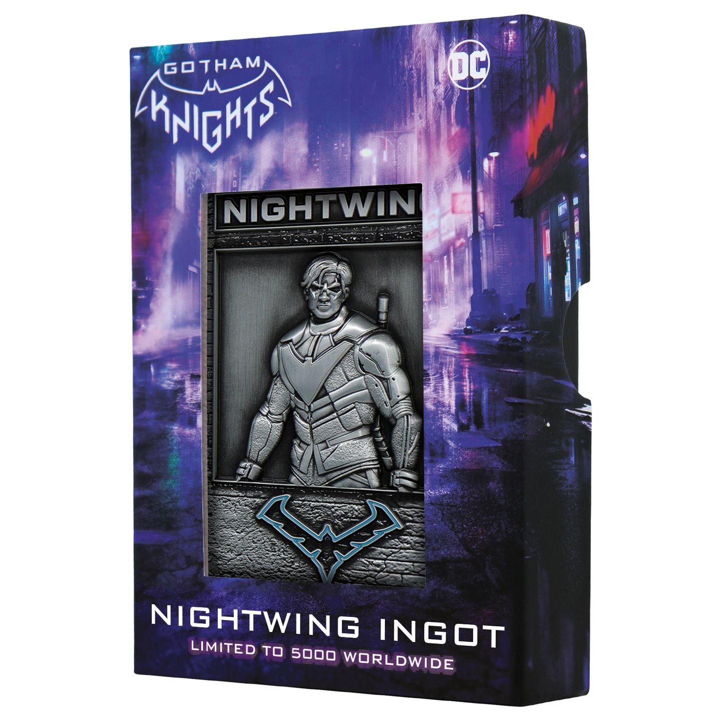 GOTHAM KNIGHTS - Nightwing - Limited Edition Metal Ingot : ShopForGeek ...