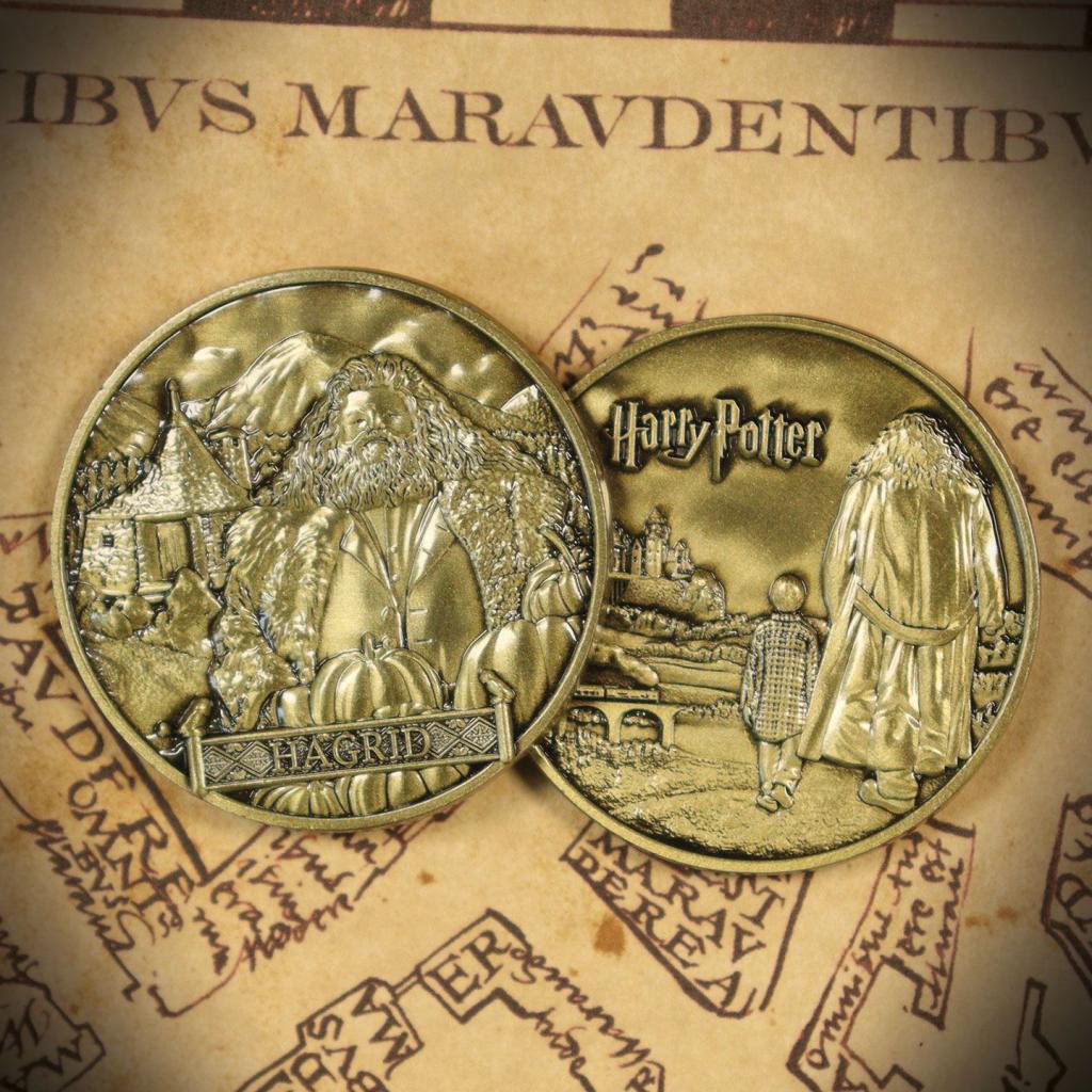 HARRY POTTER - Hagrid & Harry - Limited Edition Collector Coin ...