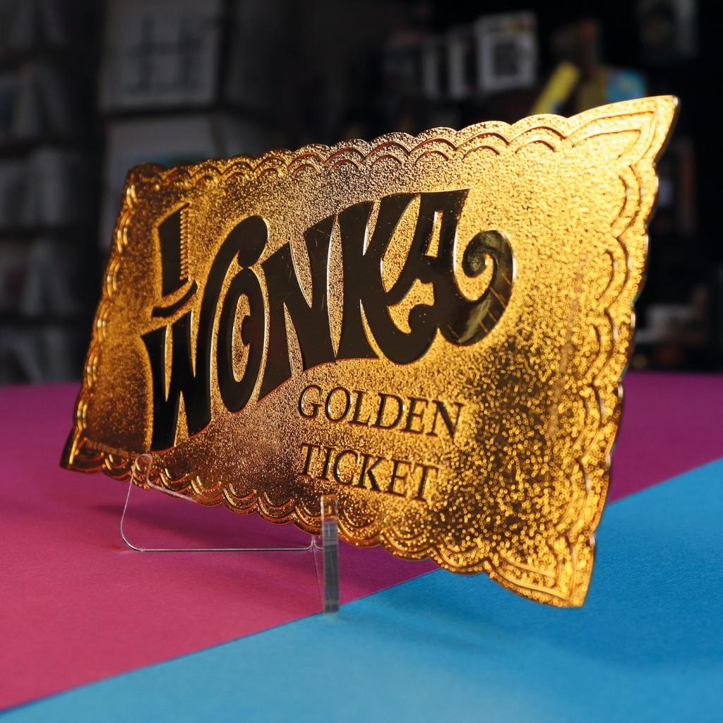 WILLY WONKA - Golden Ticket - Collector's Edition Ticket : ShopForGeek.com: Collector's item ...