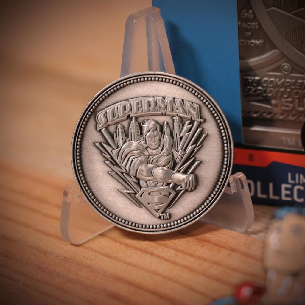 DC COMICS - Superman - Limited Edition Metal Coin : ShopForGeek.com ...