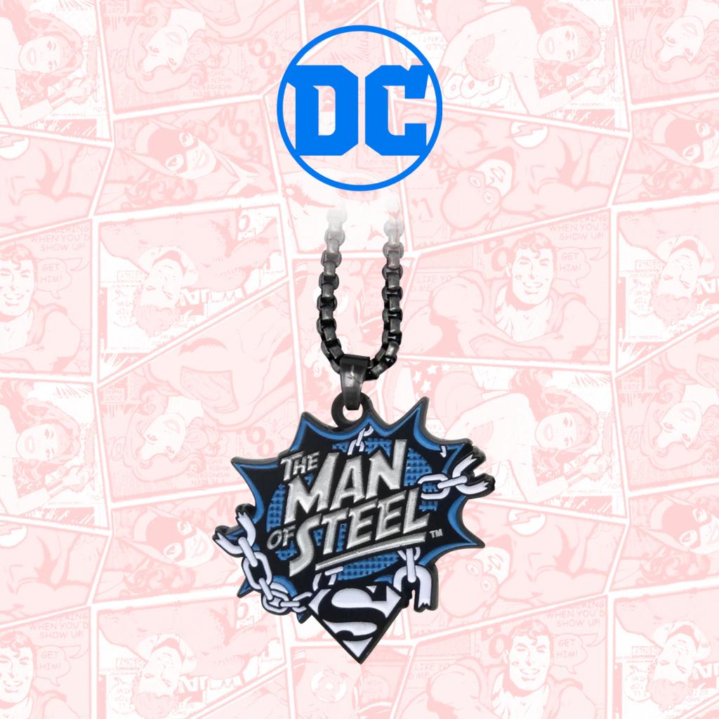 DC COMICS - Man of Steel - Collier unisex collector '8x0.5x14cm ...