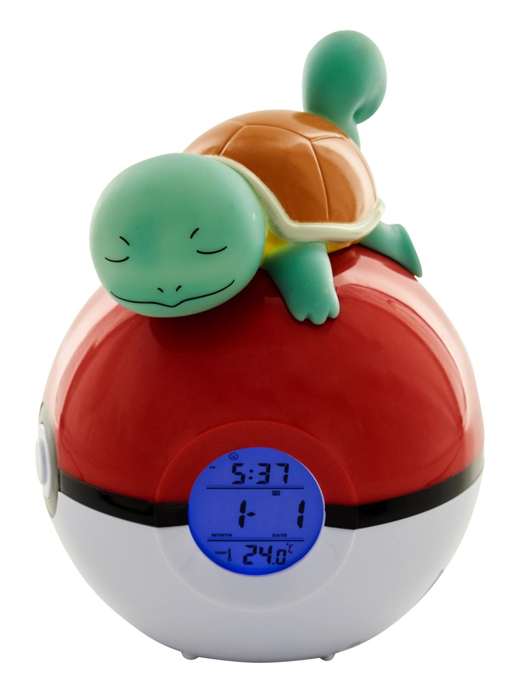 POKEMON - Squirtle - LED Light-Up Alarm Clock - 6inch : ShopForGeek.com ...