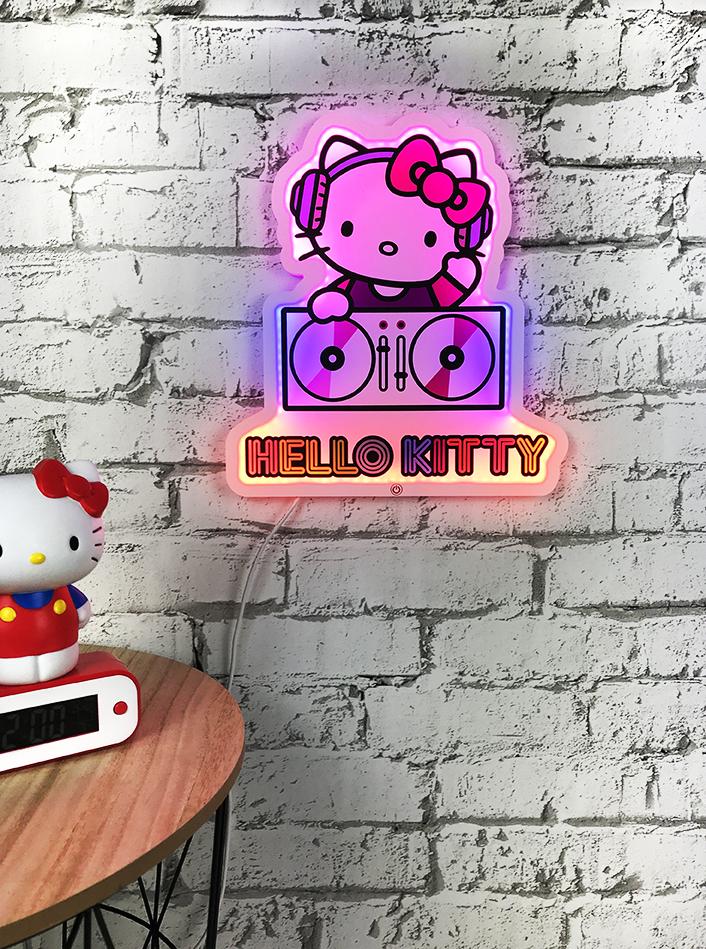 HELLO KITTY - DJ - Wall Light Led - 12inch : ShopForGeek.com: Lamp ...
