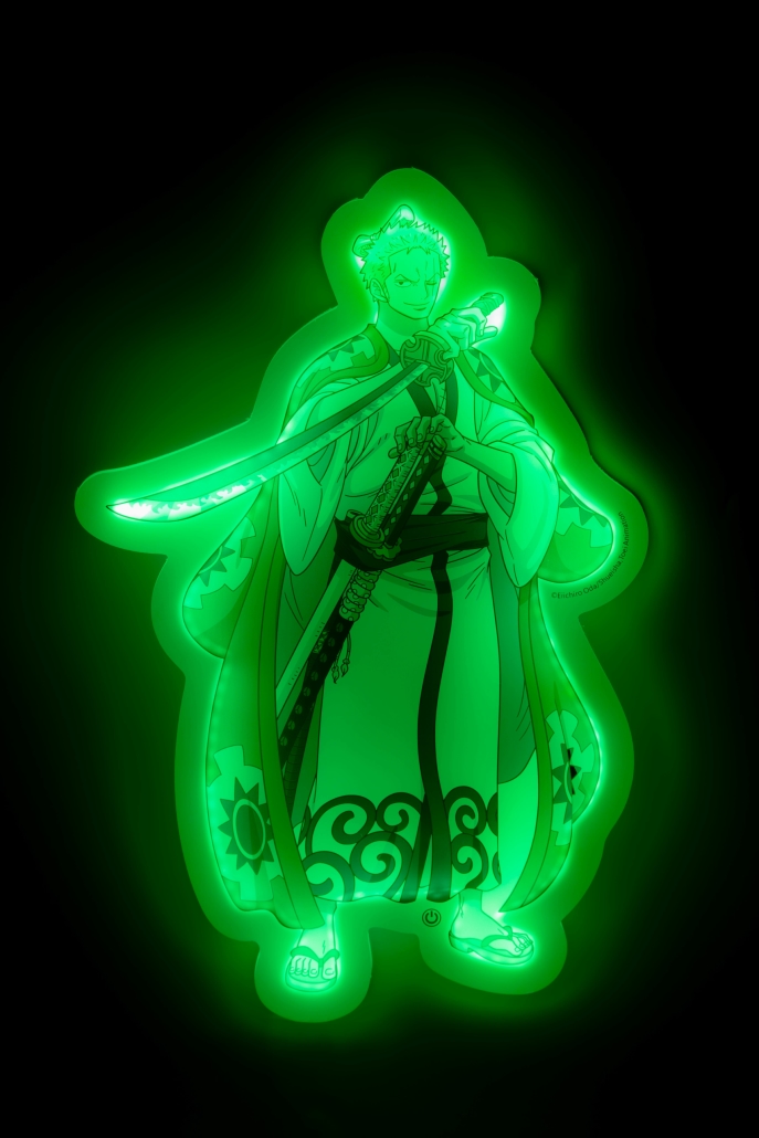 ONE PIECE - Zoro - Wall Light Led - 40 cm : ShopForGeek.com: Lamp ...