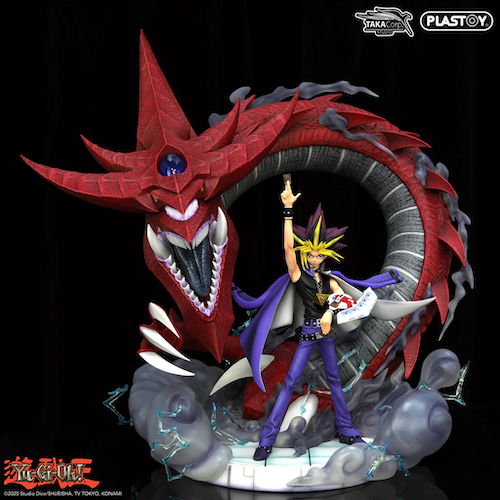 YU-GI-OH - Yami Yugi & Slifer - Statuette 51cm : ShopForGeek.com ...