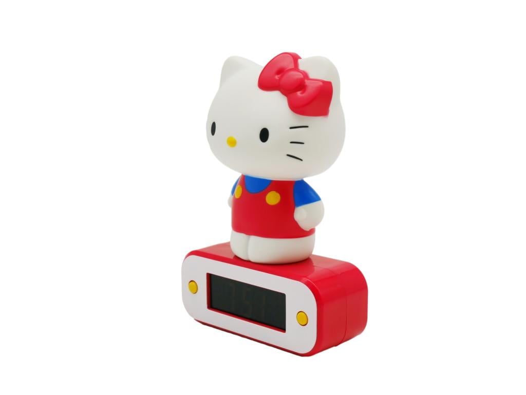 HELLO KITTY - Alarm Clock with LED Lamp - 7inch : ShopForGeek.com ...