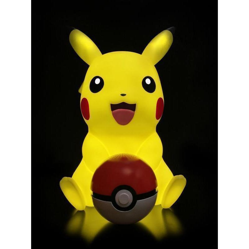 POKEMON - Pikachu - Bluetooth Speaker & LED Lamp 35cm : ShopForGeek.com ...