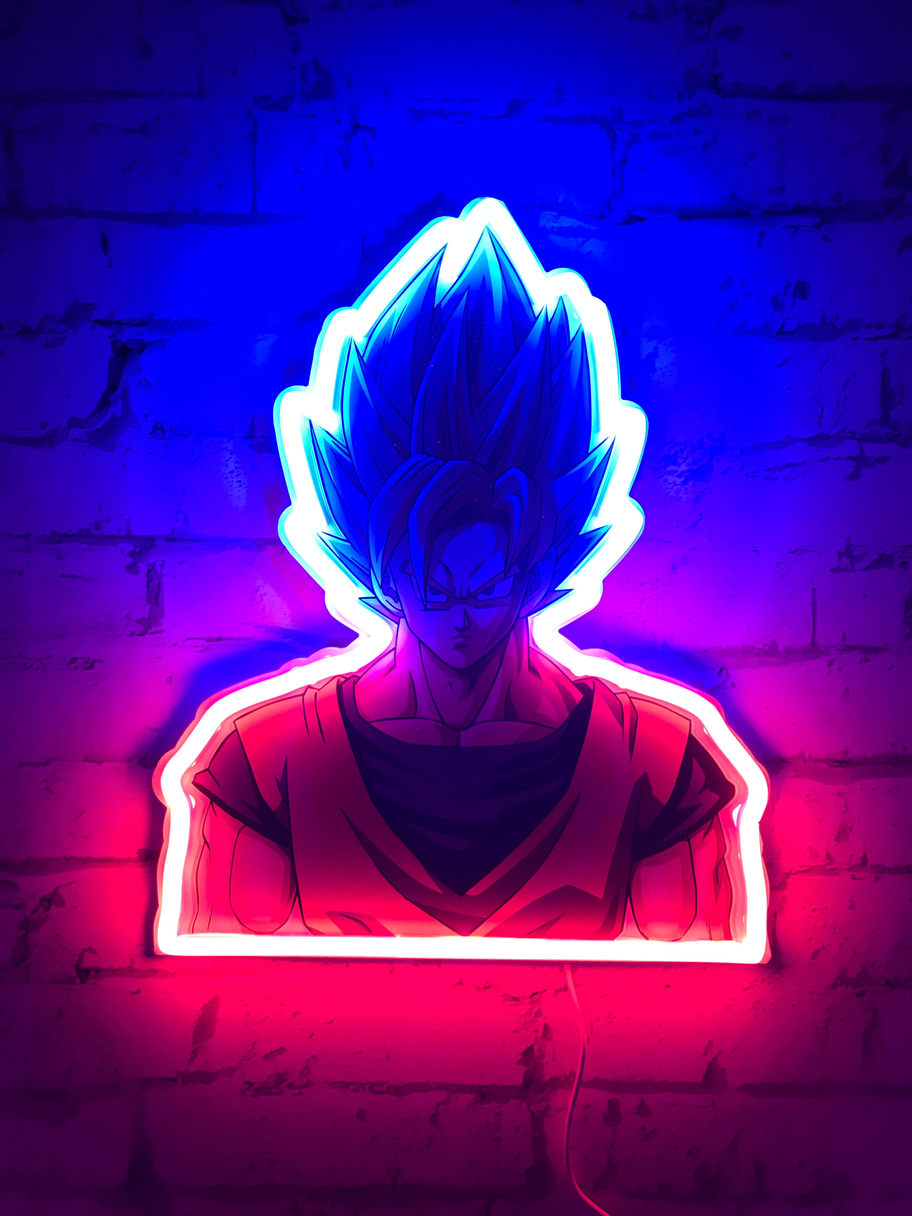 DRAGON BALL - Neon Mural Led Goku Super : ShopForGeek.com: Lampe ...