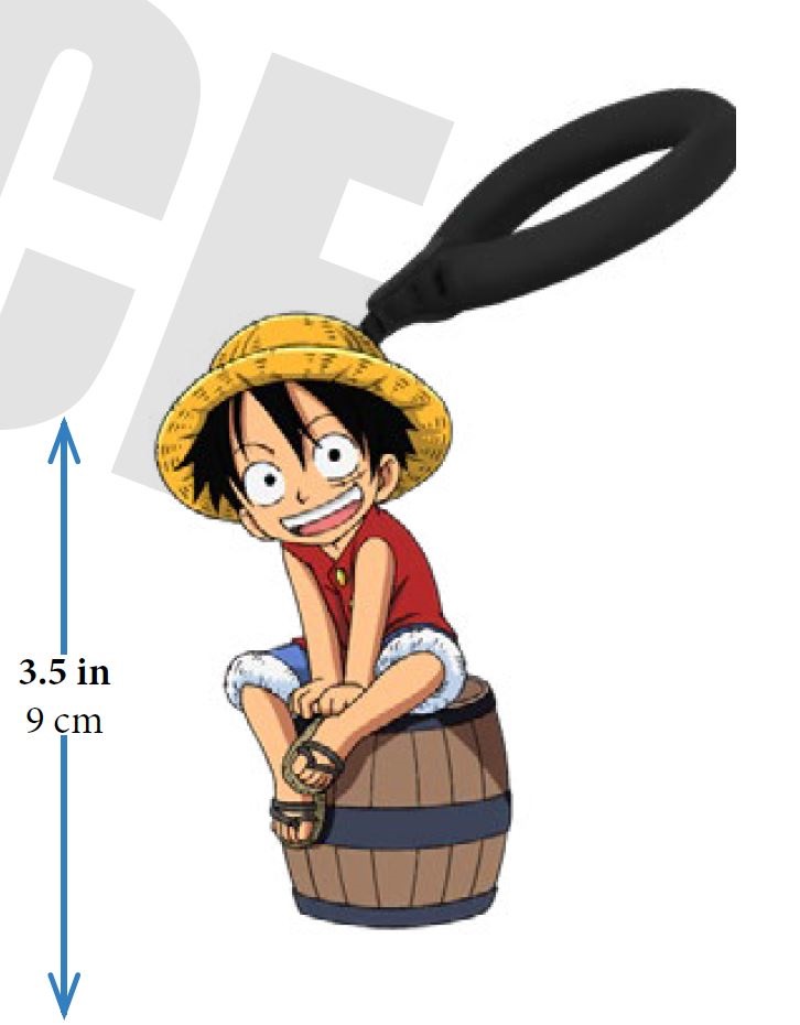 ONE PIECE - Luffy - LED Lamp 3,5cm : ShopForGeek.com: Lamp Teknofun One ...