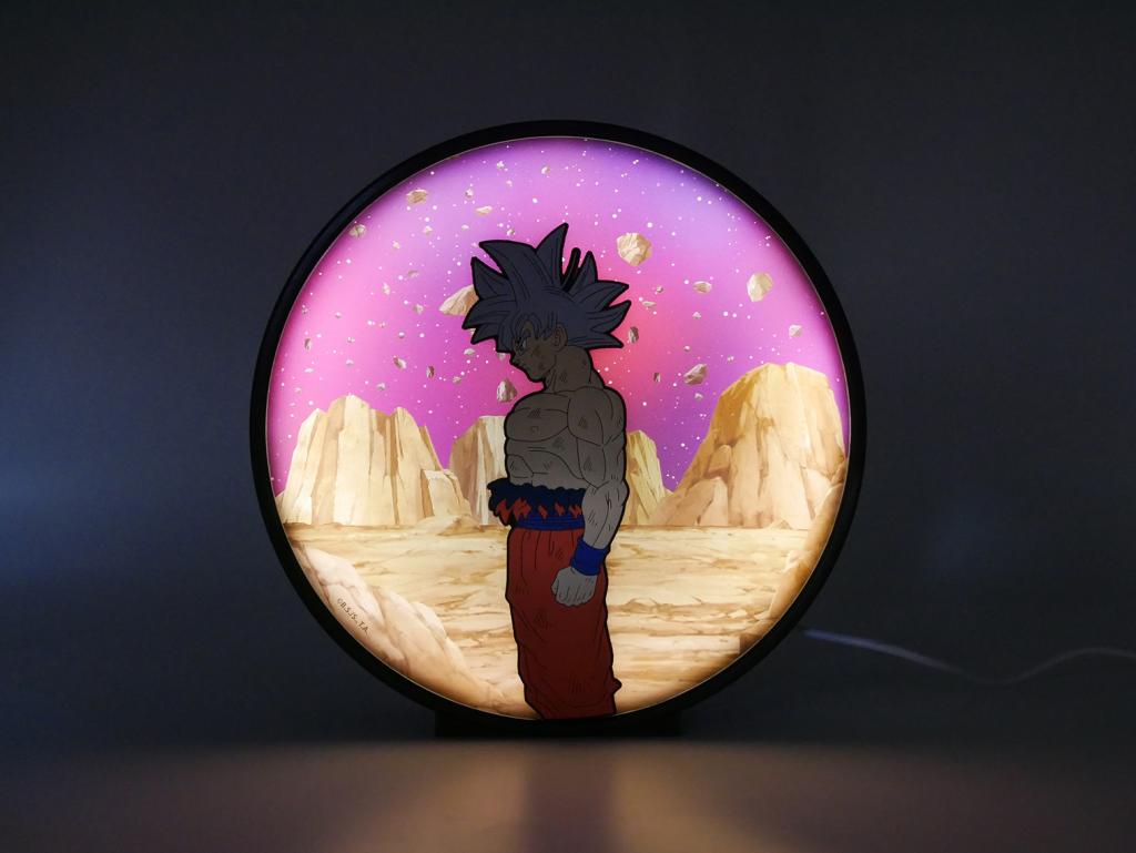 DRAGON BALL SUPER - Instinct Goku - Light Up : ShopForGeek.com: Lámpara ...