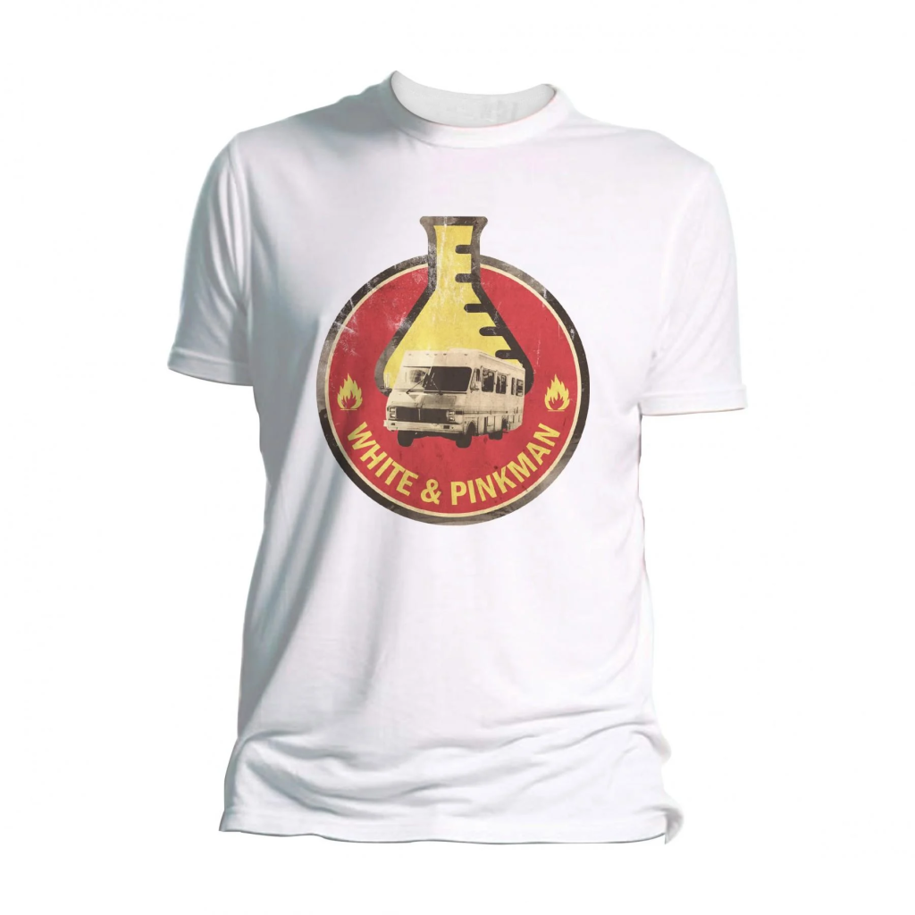 BREAKING BAD - T-Shirt White and Pinkman White (XXL) : ShopForGeek.com ...