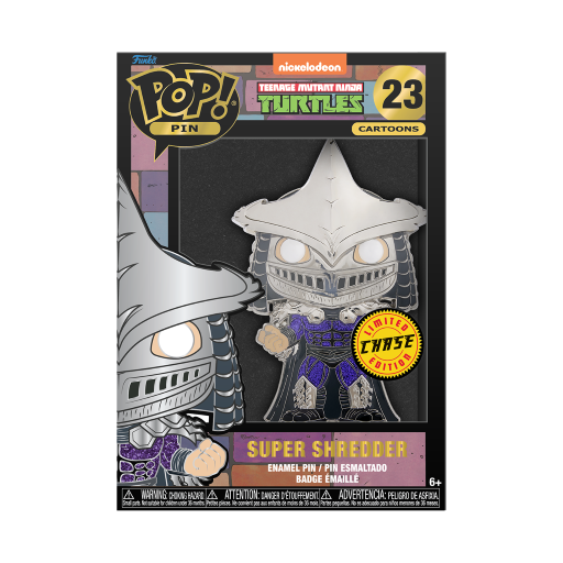 TMNT - Pop Large Enamel Pin N° 23 - Super Shredder - Chase Group ...