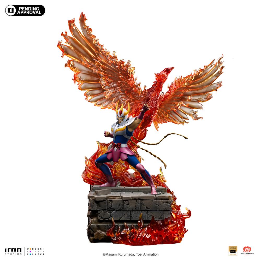 SAINT SEIYA - Phoenix Ikki - Statue Art Scale 1/10 Deluxe 41cm ...
