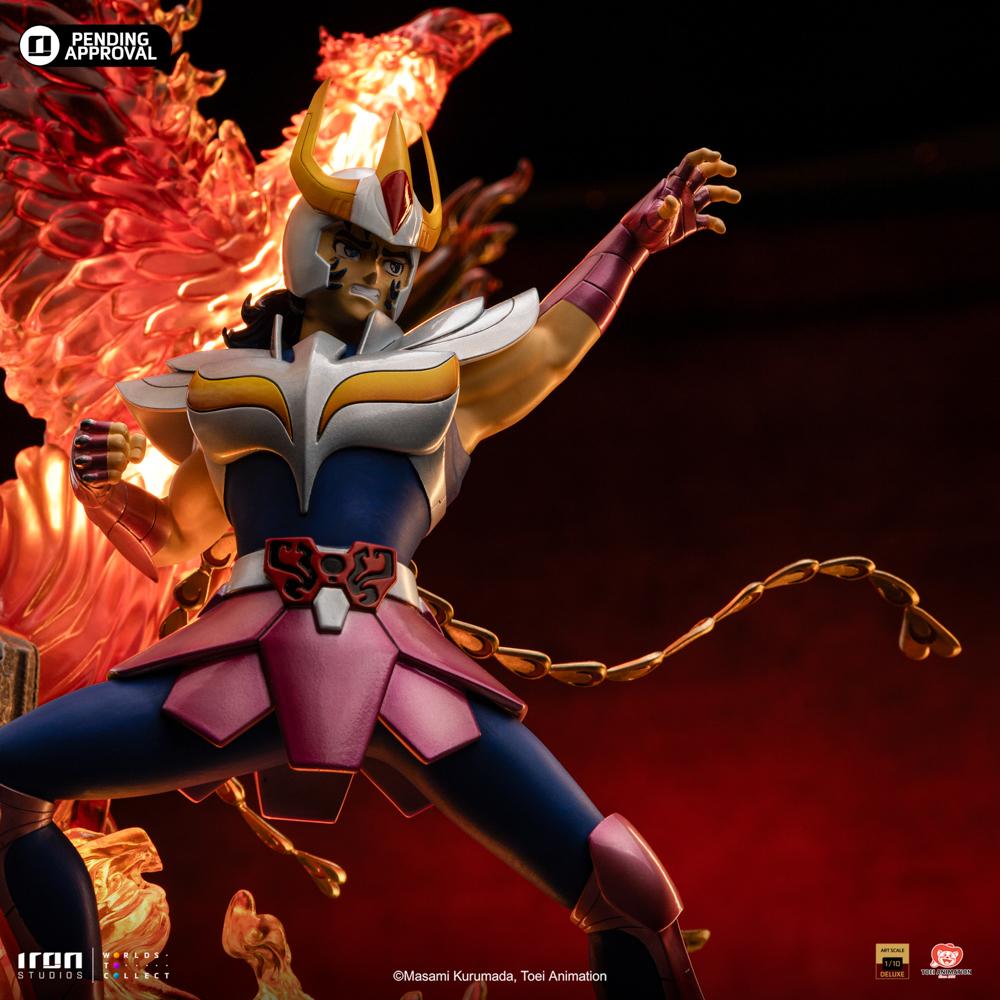 SAINT SEIYA - Phoenix Ikki - Statuette Art Scale 1/10 Deluxe 41cm : ShopForGeek.com: Figurine ...