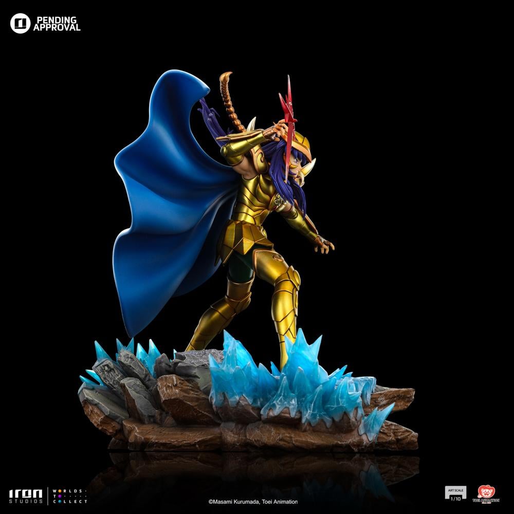 SAINT SEIYA - Scorpio Milo - Statuette Art Scale 1/10 23.6cm ...