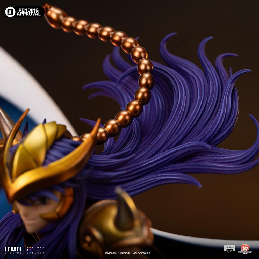 SAINT SEIYA - Scorpio Milo - Statue Art Scale 1/10 23.6cm : ShopForGeek ...