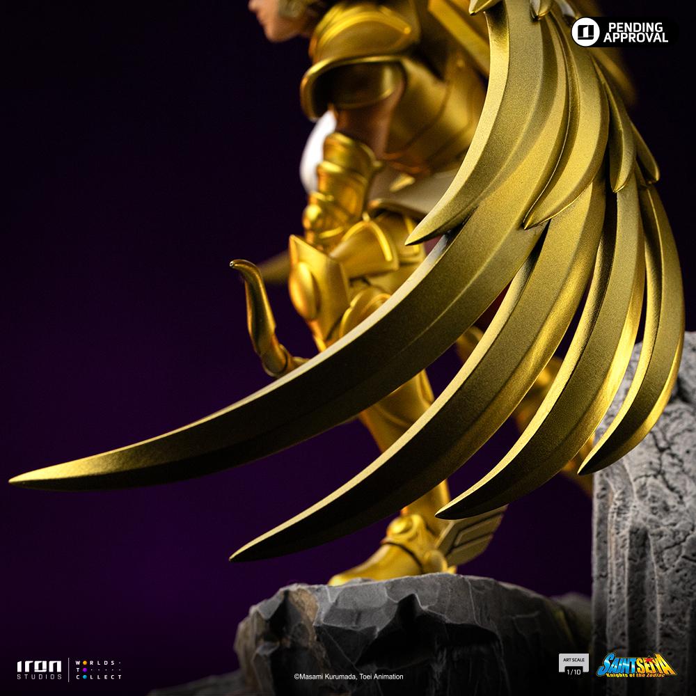 SAINT SEIYA - Sagittarius Aiolos - Statue Art Scale 1/10 20.5cm ...