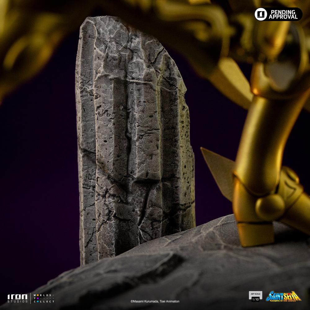 SAINT SEIYA - Sagittarius Aiolos - Statue Art Scale 1/10 20.5cm ...