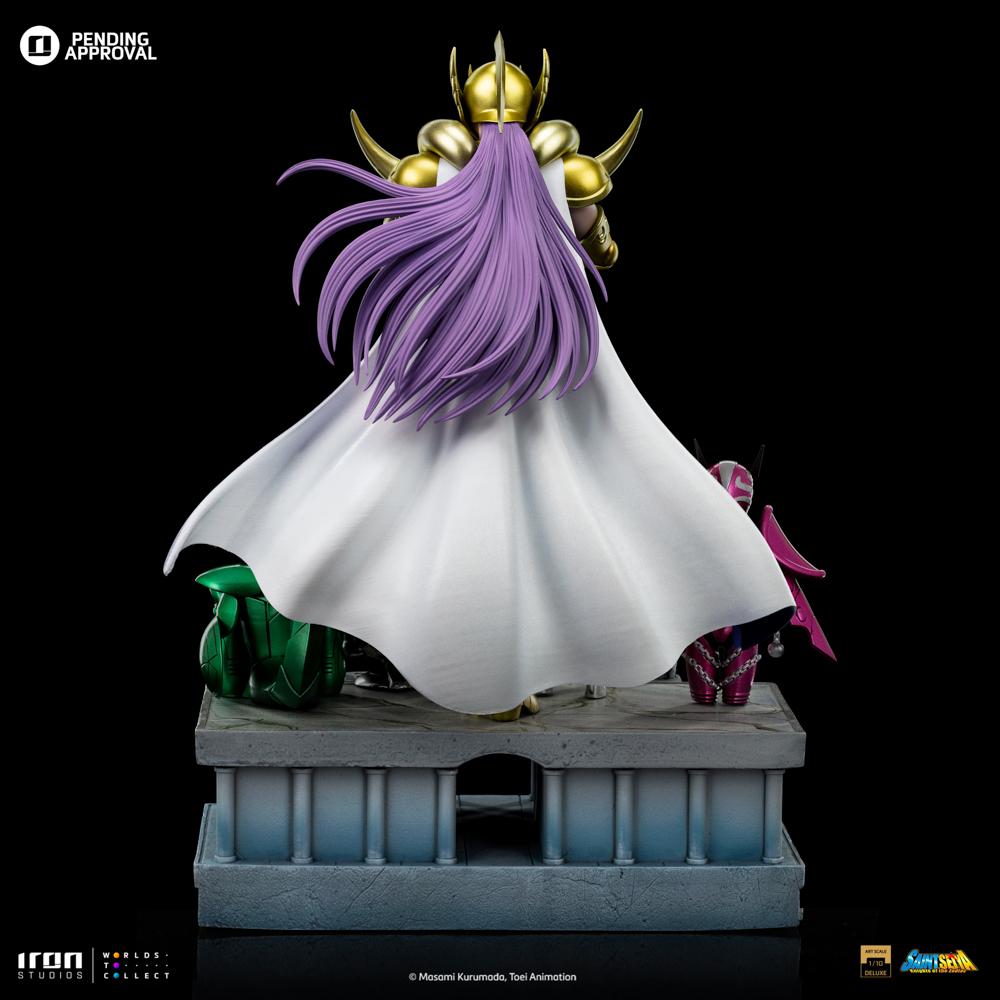 SAINT SEIYA - Aries Mu - Statue Deluxe Art Scale 1/10 27.23cm ...