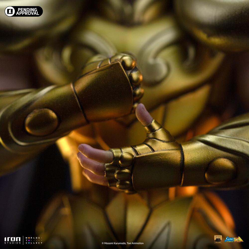 SAINT SEIYA - Aries Mu - Statue Deluxe Art Scale 1/10 27.23cm ...